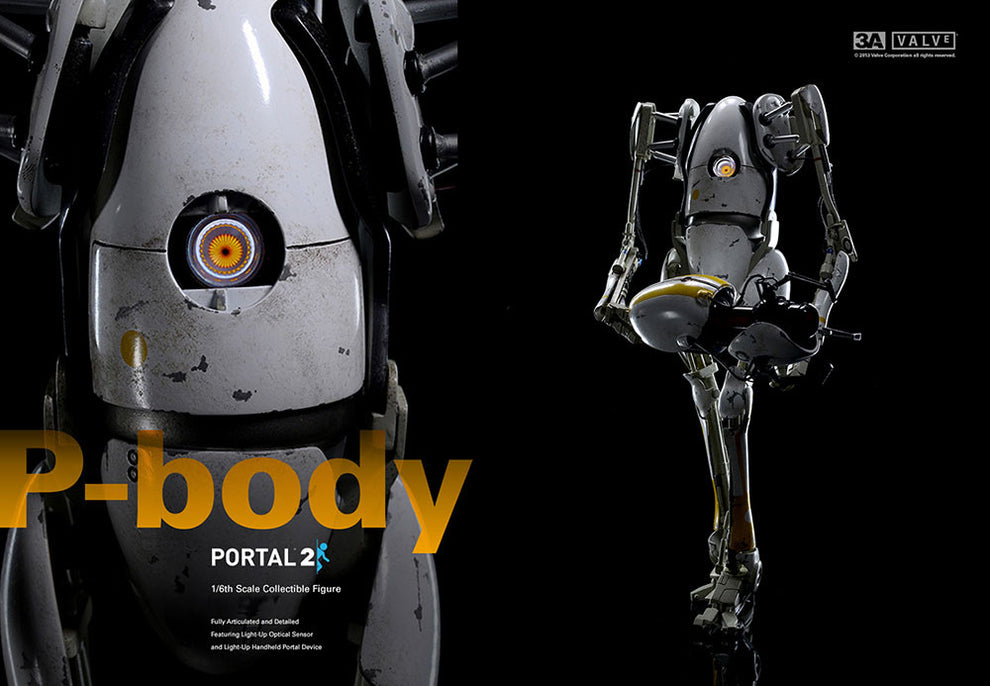 P-Body from ThreeA and VALVe Portal 2 Game – Les Avocado's Lifestyle ...