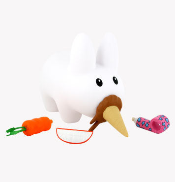 Buy Kidrobot Frank Kozik Happy Labbit Series 2 Ice Cream Carrot – Les ...